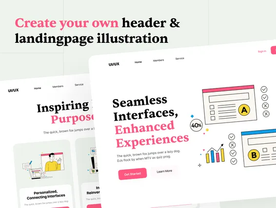 Premium Uiux Illustration Pack From User Interface Illustrations