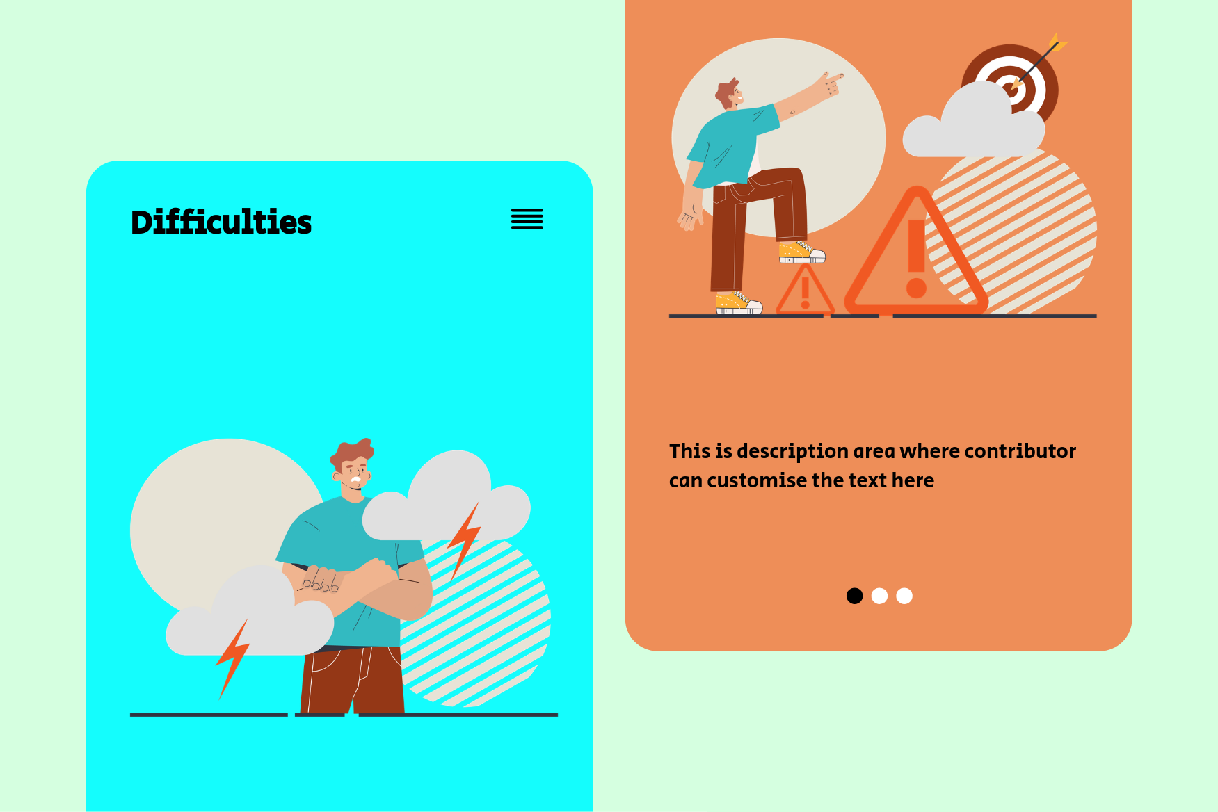 Premium Difficulties Illustration pack from People Illustrations