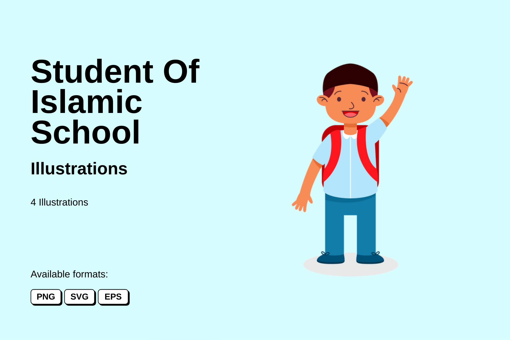 Premium Student Of Islamic School Illustration pack from People ... Premium Student Of Islamic School Illustration pack from People ...