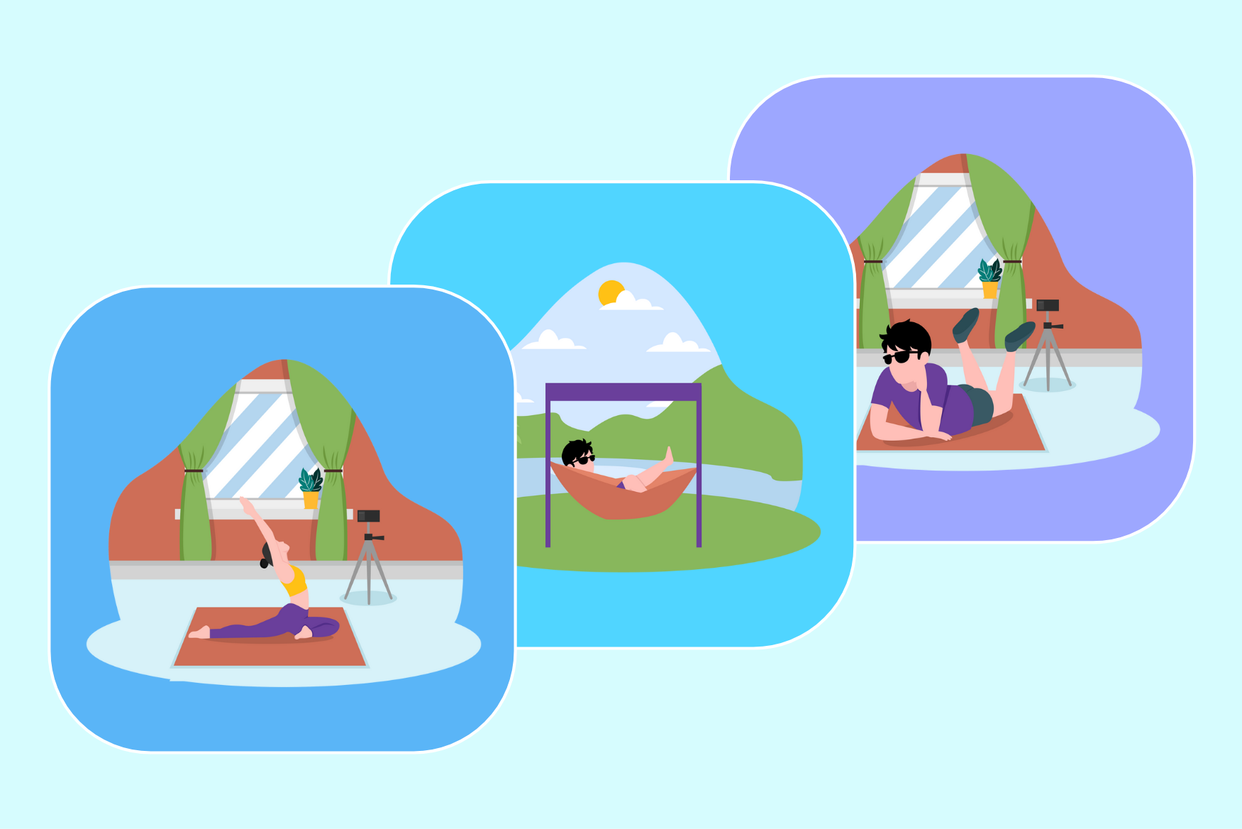 Premium Weekend Activity Illustration Pack From Holidays Illustrations premium-weekend-activity-illustration-pack-from-holidays-illustrations