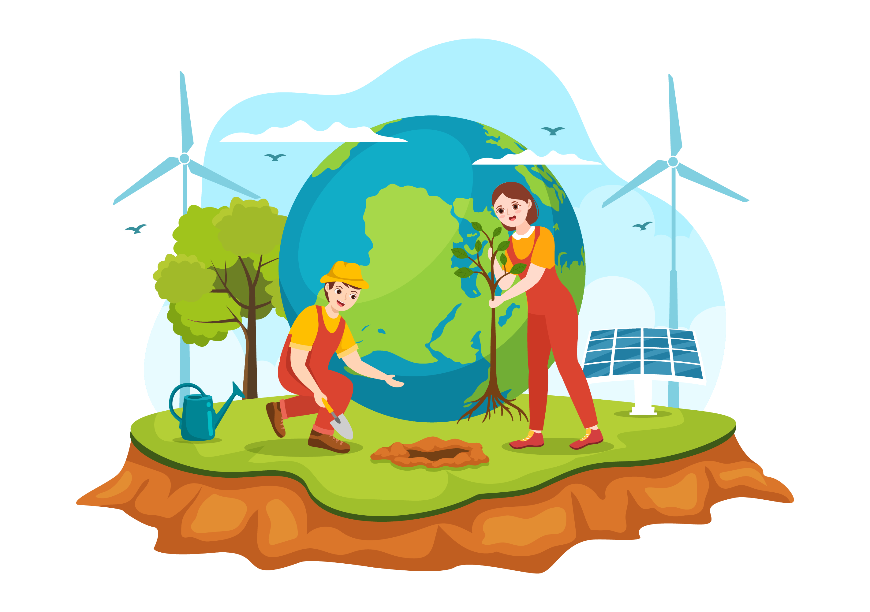 World Environment Day Illustration Pack - 15 Free Download Nature ... World Environment Day Illustration Pack - 15 Free Download Nature ...