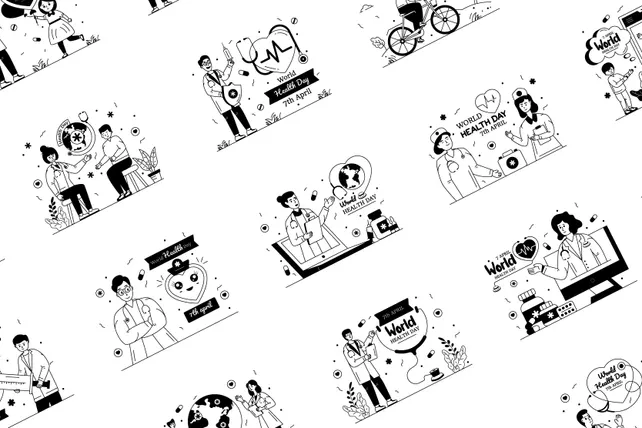 Premium World Health Day Illustration Pack From People Illustrations