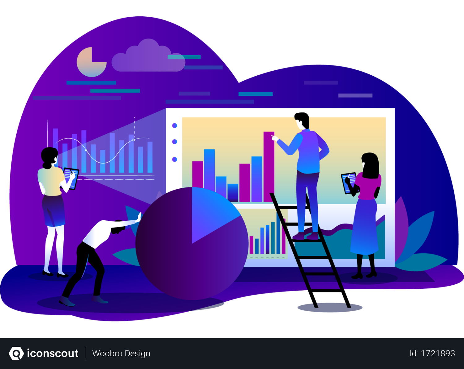 Best Free Concept Of Data Analysis And Maintenance Illustration