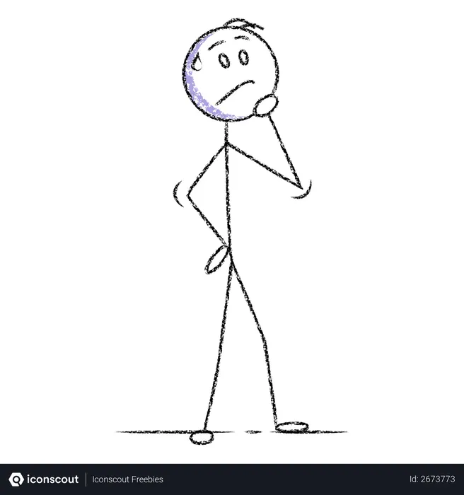 Free Confused Stickman Illustration - Free Download People ... Free Confused Stickman Illustration - Free Download People ...