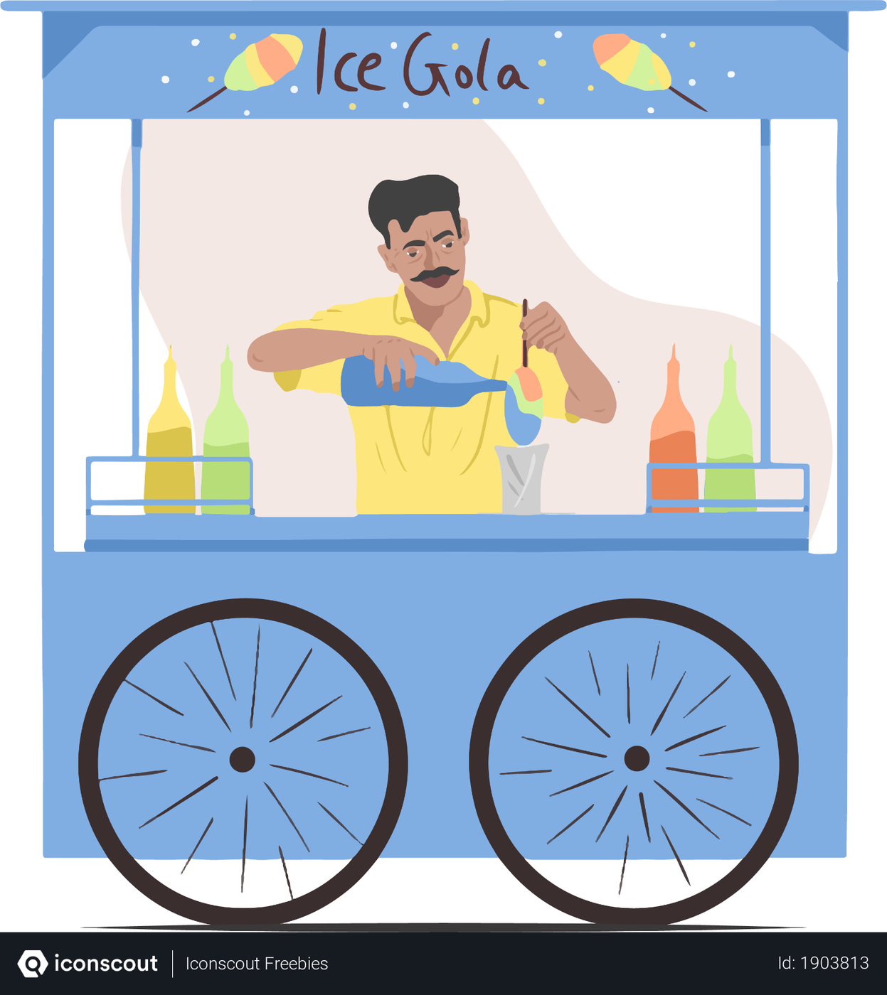 Best Free Ice Gola Illustration download in PNG & Vector format Best Free Ice Gola Illustration download in PNG & Vector format