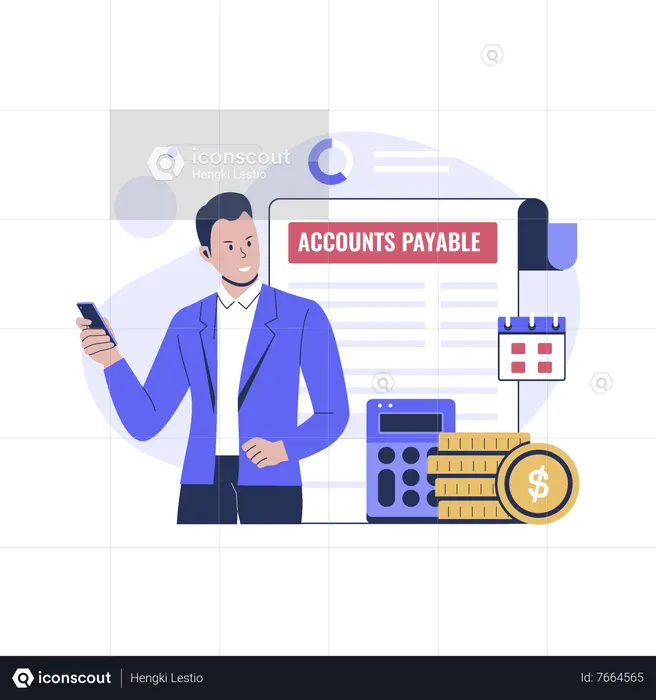 Best Accounts payable Illustration download in PNG & Vector format Best Accounts payable Illustration download in PNG & Vector format
