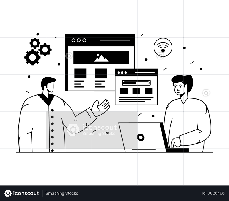 Best Premium Adaptive interface testing by programmer Illustration ... Best Premium Adaptive interface testing by programmer Illustration ...