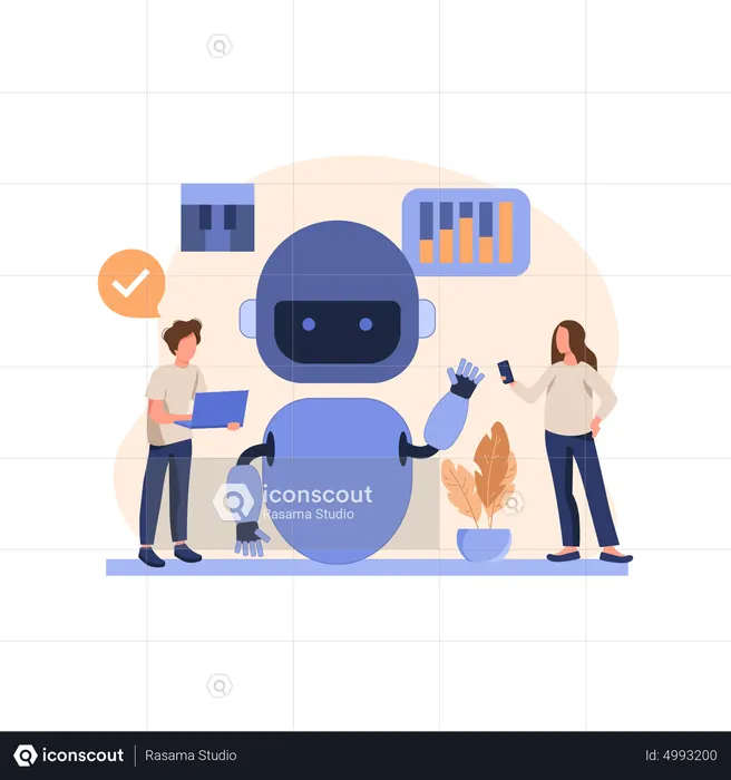 Best AI development Illustration download in PNG & Vector format