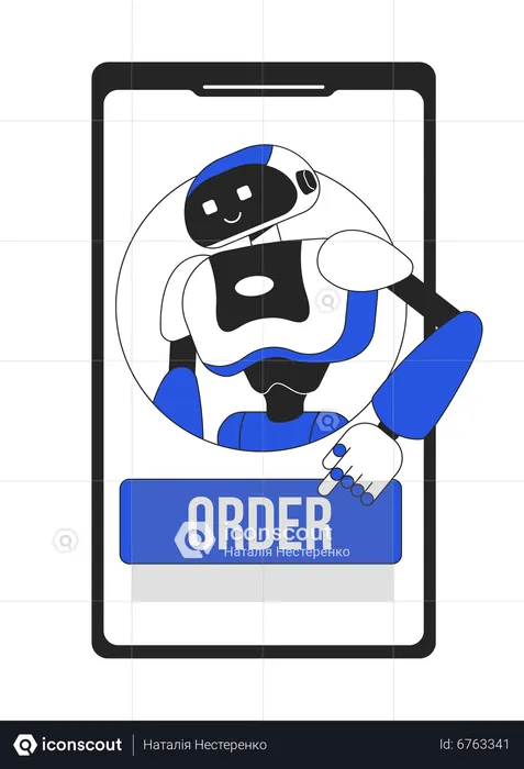 Best Premium AI shopping assistant Illustration download in PNG ... Best Premium AI shopping assistant Illustration download in PNG ...