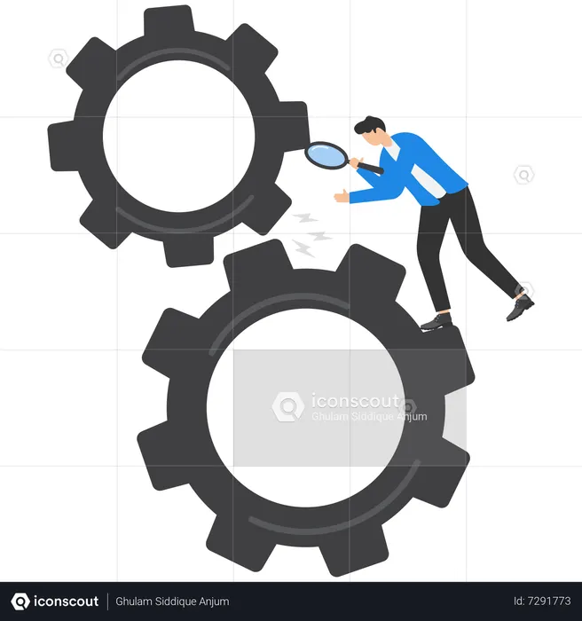 Analyze Problems To Fix It Illustration - Free Download Business ... Analyze Problems To Fix It Illustration - Free Download Business ...