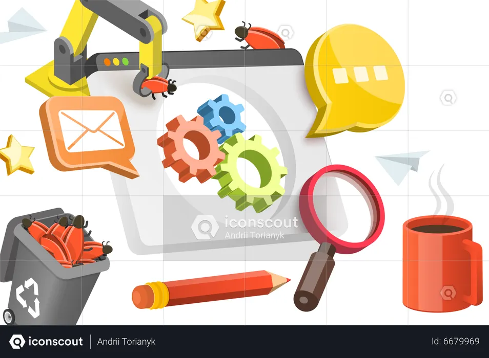 Best Automated Testing Framework Illustration download in PNG & Vector ... Best Automated Testing Framework Illustration download in PNG & Vector ...