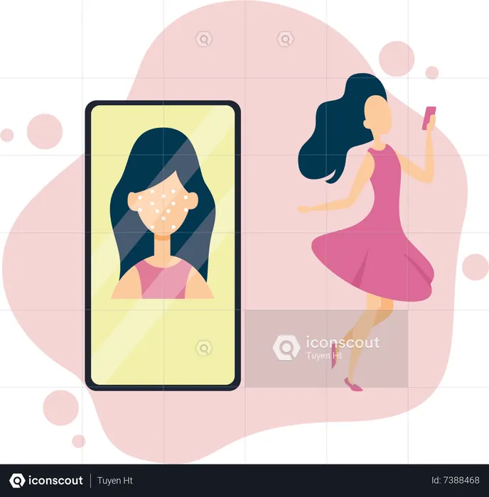 Automatic Face Recognition Illustration Free Download Science