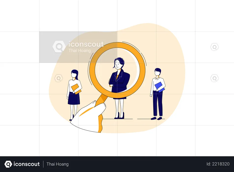 Best Candidate Selection Illustration - Free Download Business ... Best Candidate Selection Illustration - Free Download Business ...