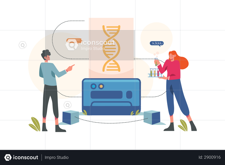 Best Premium Bioinformatics Illustration Download In Png And Vector Format