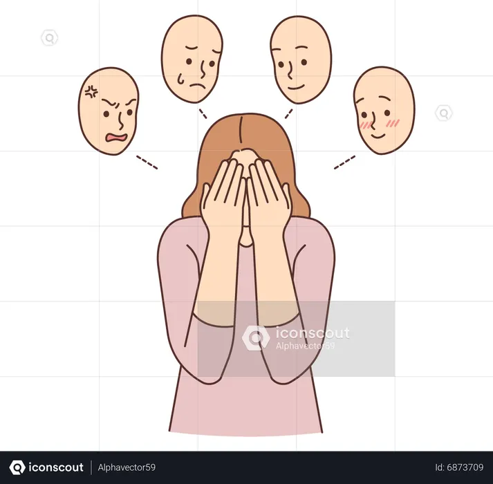 Best Bipolar disorder Illustration download in PNG & Vector format Best Bipolar disorder Illustration download in PNG & Vector format