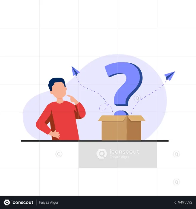 Boy Thinking Illustration - Free Download People Illustrations | IconScout Boy Thinking Illustration - Free Download People Illustrations | IconScout