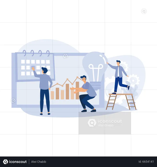 Best Business Analysis Illustration Download In Png And Vector Format