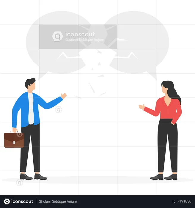 Best Business communication breakdown Illustration download in PNG ... Best Business communication breakdown Illustration download in PNG ...
