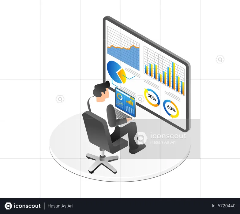 Best Business Development Analysis Illustration Download In Png