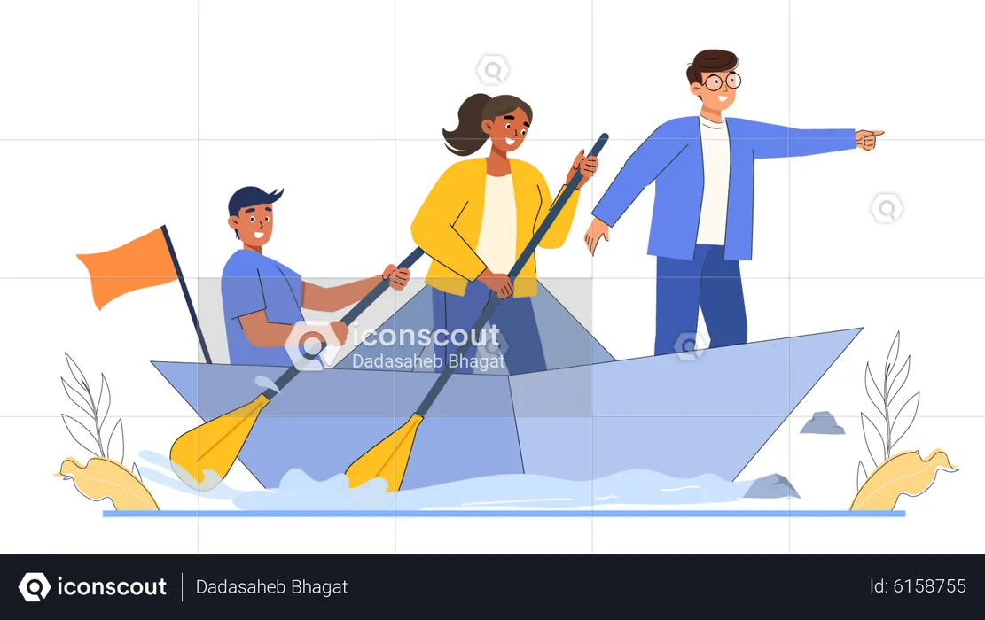 Best Premium Business leader guiding team towards success path ... Best Premium Business leader guiding team towards success path ...
