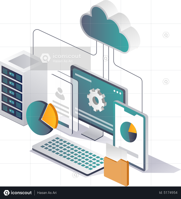 Best Premium Cloud Computing Illustration download in PNG & Vector format Best Premium Cloud Computing Illustration download in PNG & Vector format