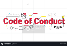 Premium Code Of Conduct Illustration Download In PNG Vector Format