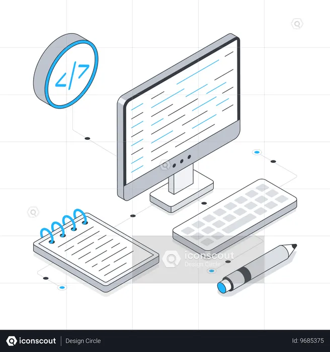 Computer Science Illustration - Free Download School & Education ...