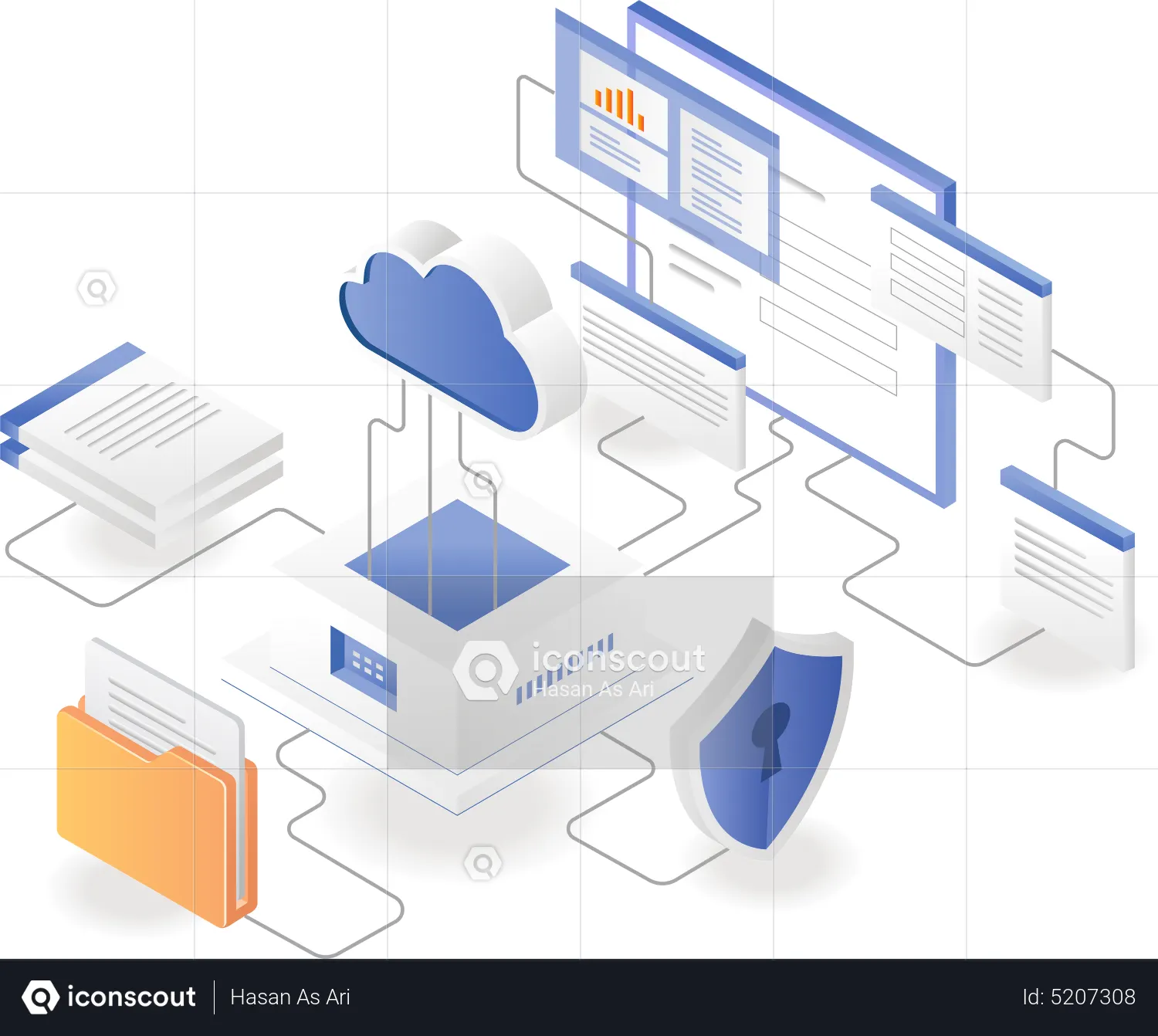 Best Data analytics cloud server Illustration download in PNG & Vector ... Best Data analytics cloud server Illustration download in PNG & Vector ...