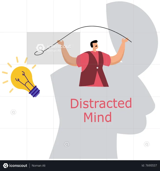 Best Distraction Illustration download in PNG & Vector format Best Distraction Illustration download in PNG & Vector format