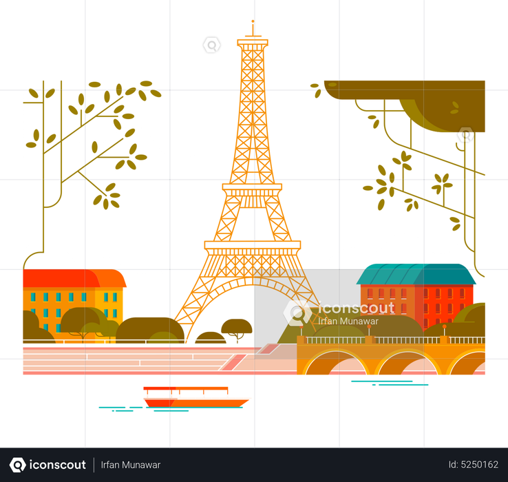Best Premium Eiffel Tower Illustration download in PNG & Vector format Best Premium Eiffel Tower Illustration download in PNG & Vector format
