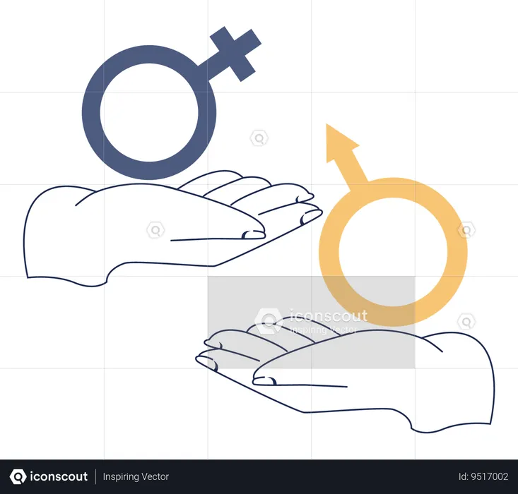 Employee Facing Gender Inequality Illustration - Free Download People ... Employee Facing Gender Inequality Illustration - Free Download People ...