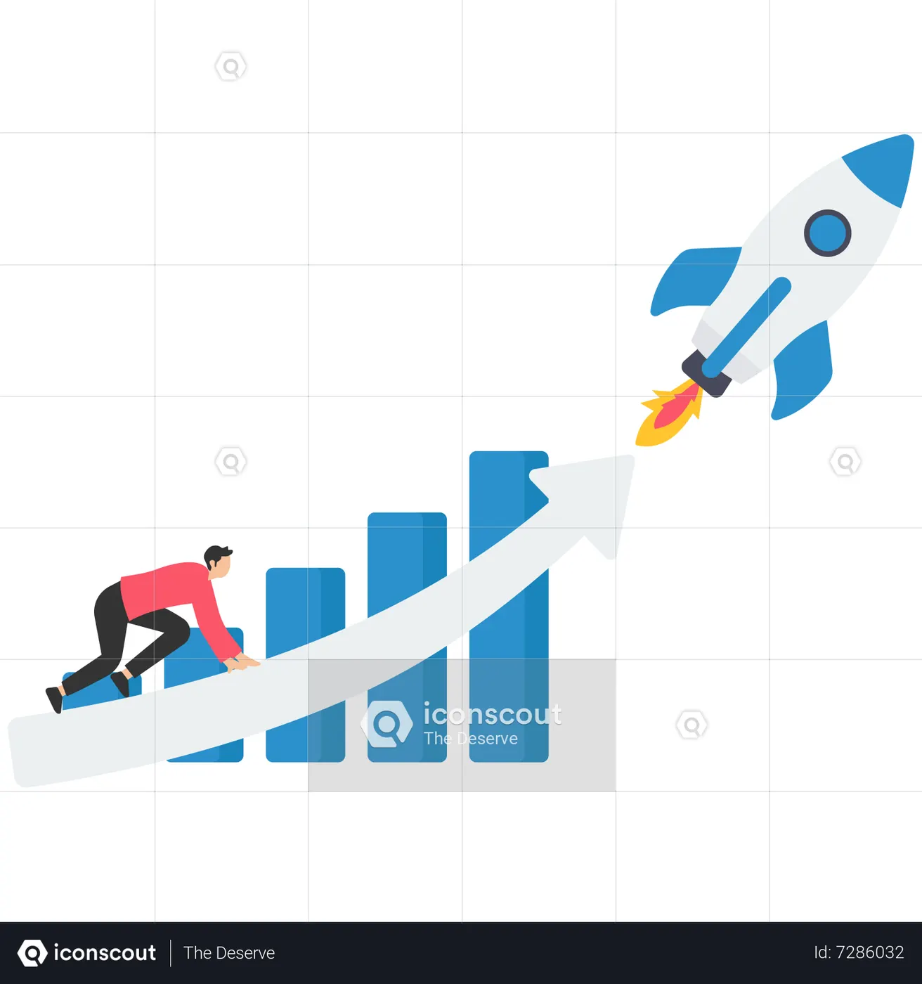Best Exponential growth Illustration download in PNG & Vector format Best Exponential growth Illustration download in PNG & Vector format