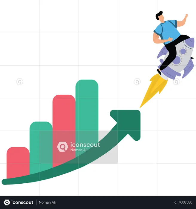 Best Exponential Growth Illustration Download In Png And Vector Format