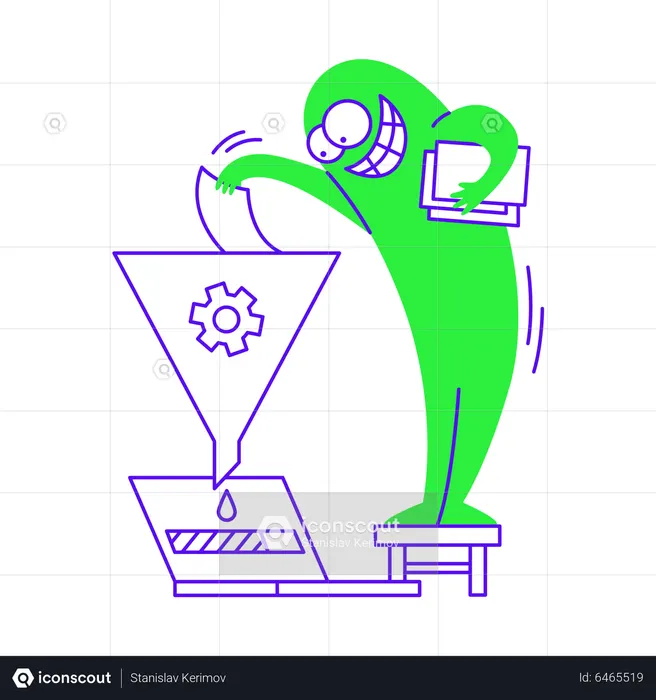 Best Premium Filtering data Illustration download in PNG & Vector format Best Premium Filtering data Illustration download in PNG & Vector format