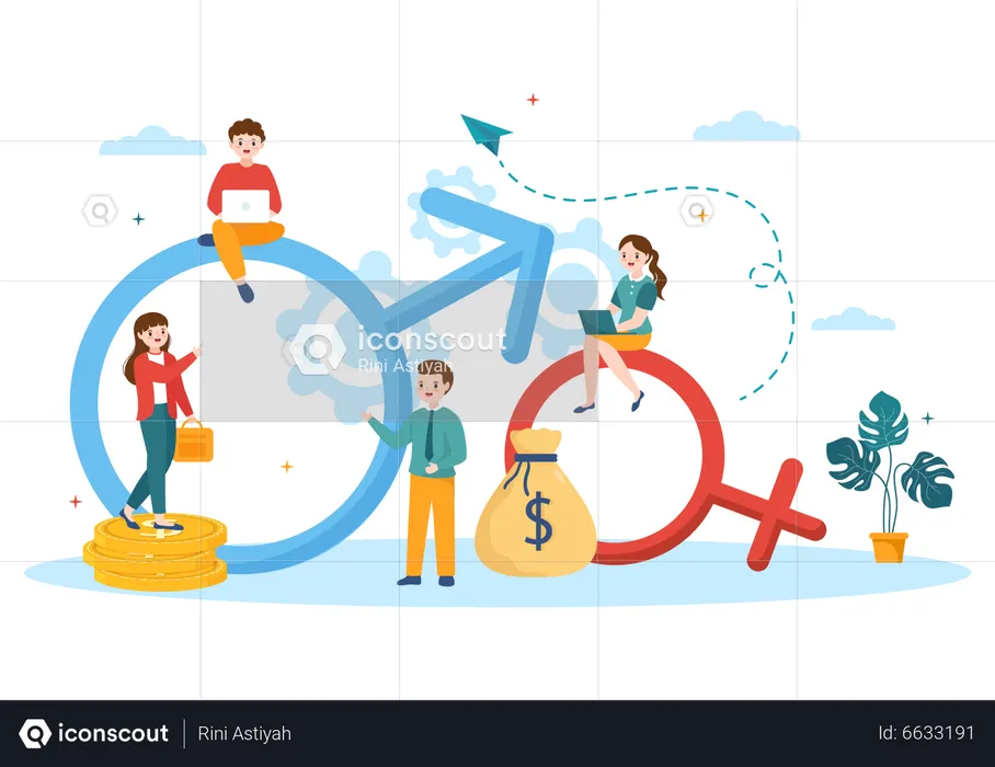 Best Gender Equality Illustration download in PNG & Vector format Best Gender Equality Illustration download in PNG & Vector format