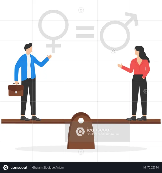 Gender Equality Illustration - Free Download Business Illustrations ... Gender Equality Illustration - Free Download Business Illustrations ...