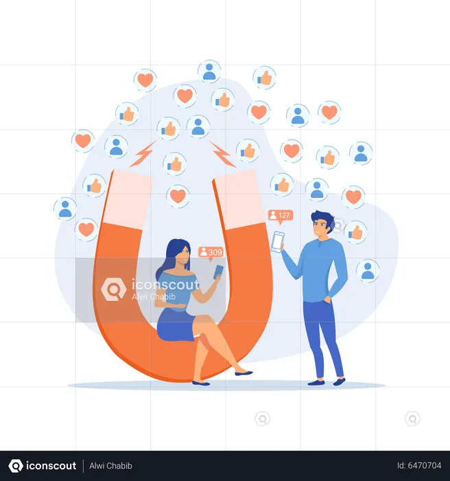 Generating New Leads Illustration - Free Download Business ... Generating New Leads Illustration - Free Download Business ...