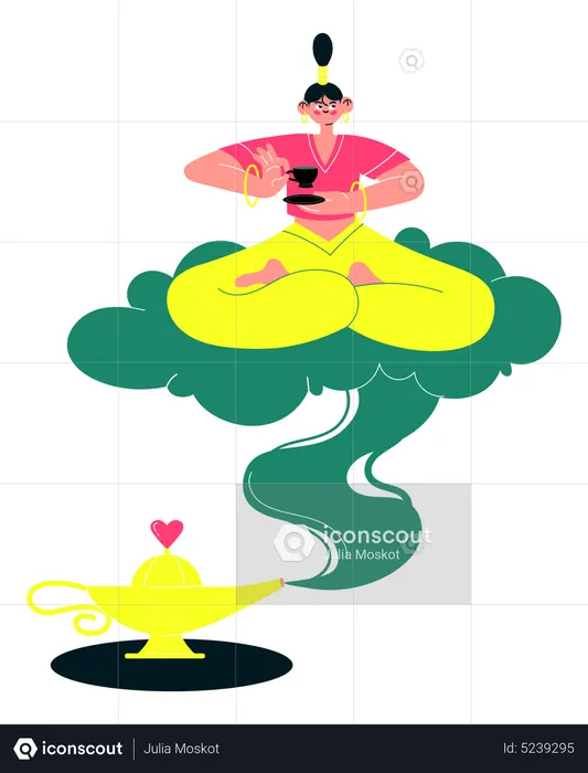 Best Genie Illustration download in PNG & Vector format Best Genie Illustration download in PNG & Vector format