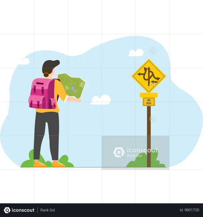 Get Lost Somewhere Illustration - Free Download Design & Development ... Get Lost Somewhere Illustration - Free Download Design & Development ...