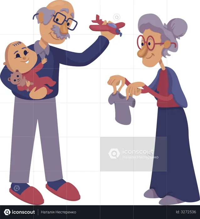 Grands-parents Jouant Avec Bébé Illustration - Téléchargement gratuit ... Grands-parents Jouant Avec Bébé Illustration - Téléchargement gratuit ...
