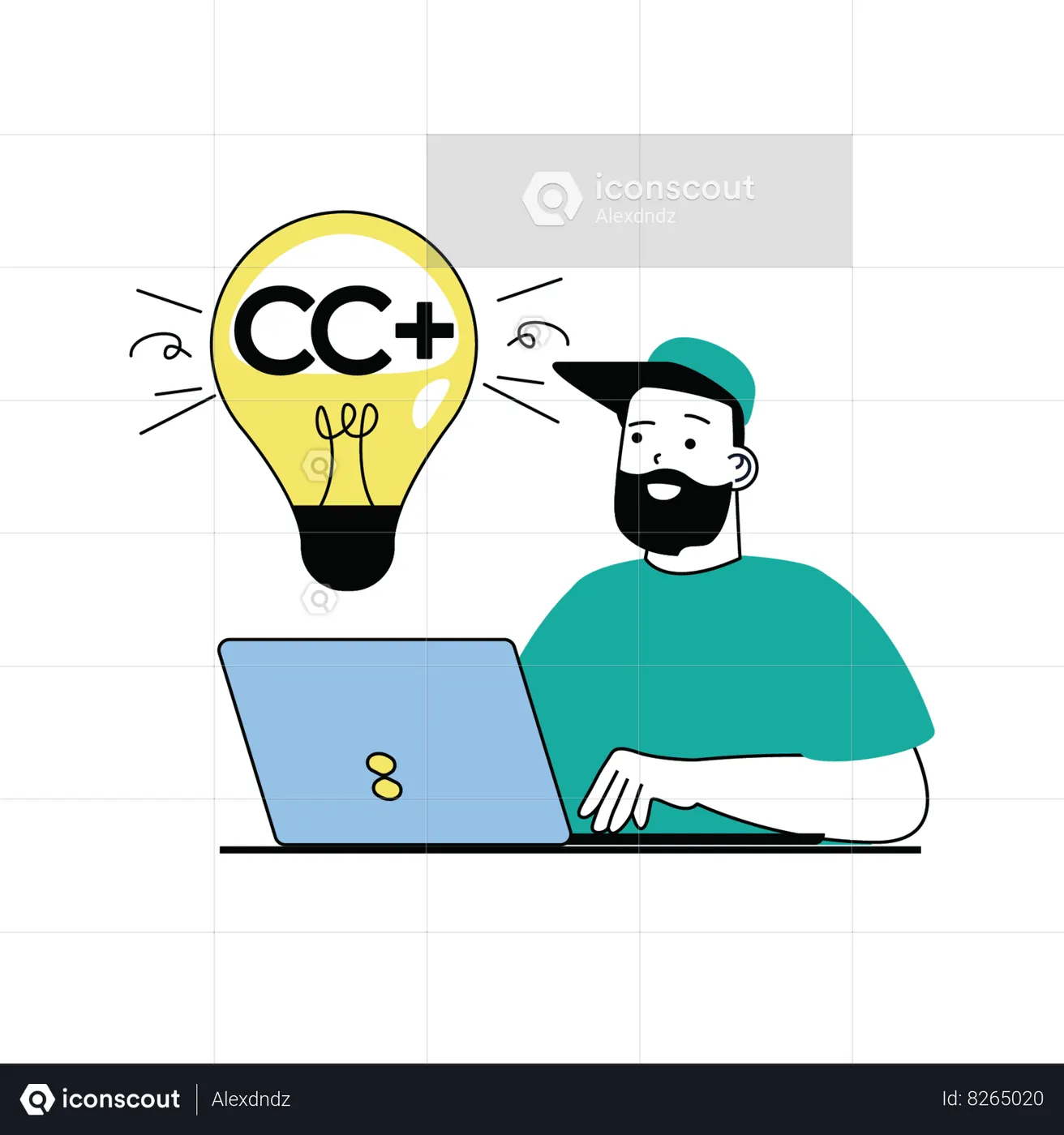 Male Css Developer Illustration Free Download Design And Development Illustrations Iconscout