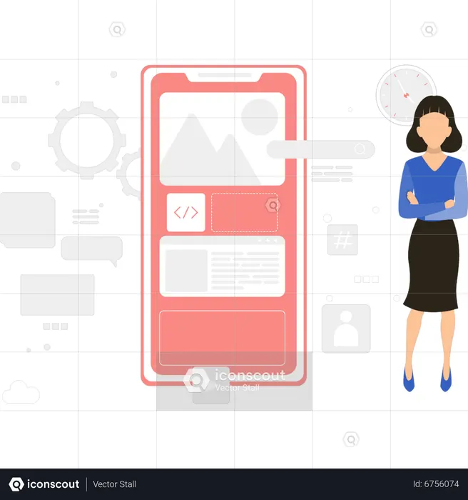 Best Mobile app designing Illustration download in PNG & Vector format Best Mobile app designing Illustration download in PNG & Vector format