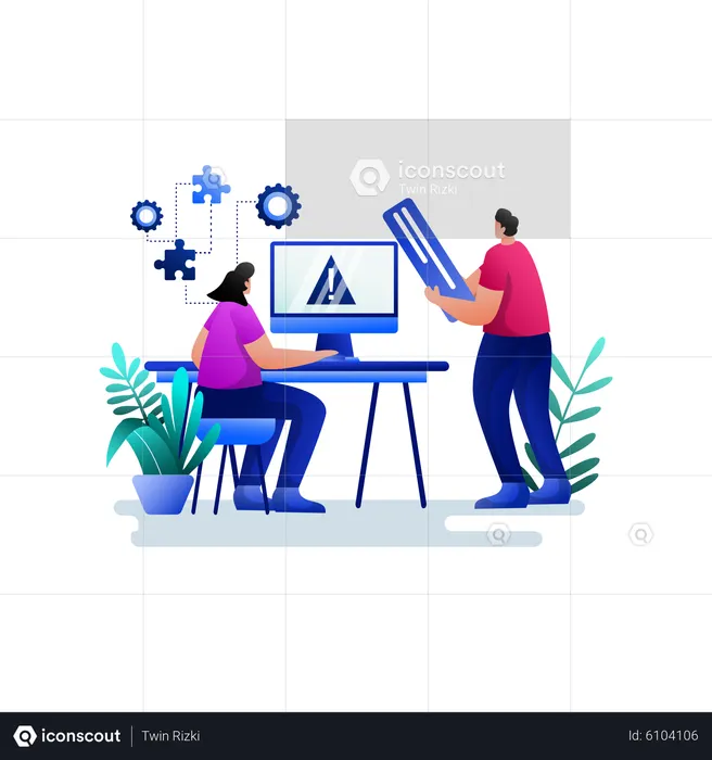 Best Premium Monitoring Controlling Illustration download in PNG ... Best Premium Monitoring Controlling Illustration download in PNG ...