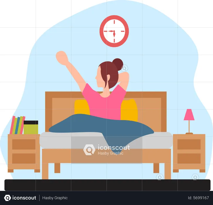 Best Morning Wakeup Illustration Download In Png And Vector Format