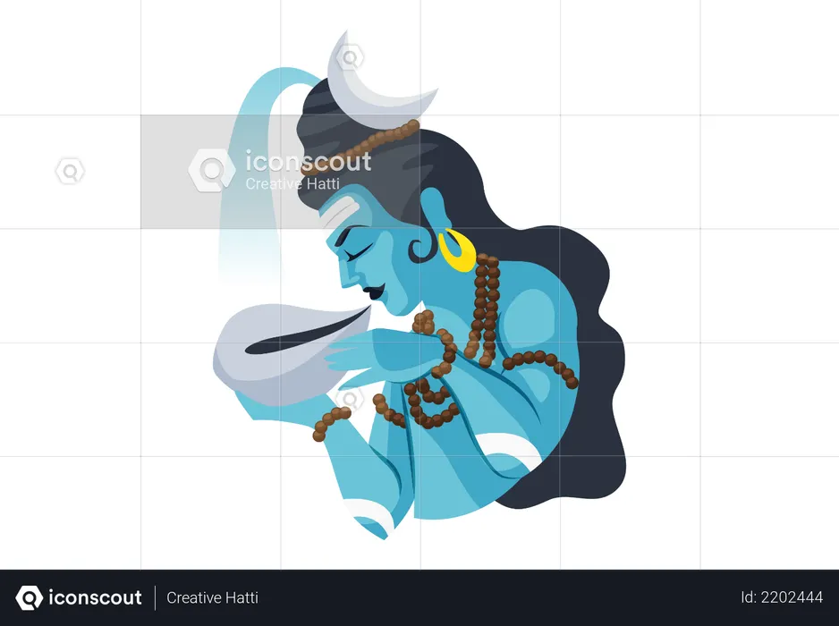Neelkanth Mahadev Illustration - Free Download Festival & Days ...