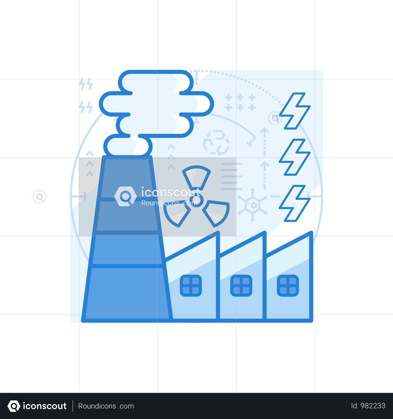 Premium Nuclear Power Plant Illustration Download In Png And Vector Format