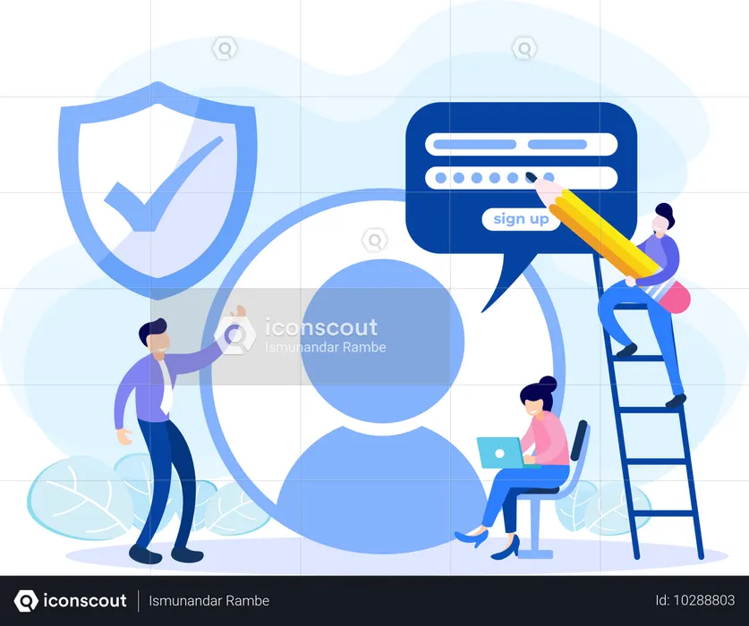 Online Form Submission Illustration - Free Download Network ... Online Form Submission Illustration - Free Download Network ...