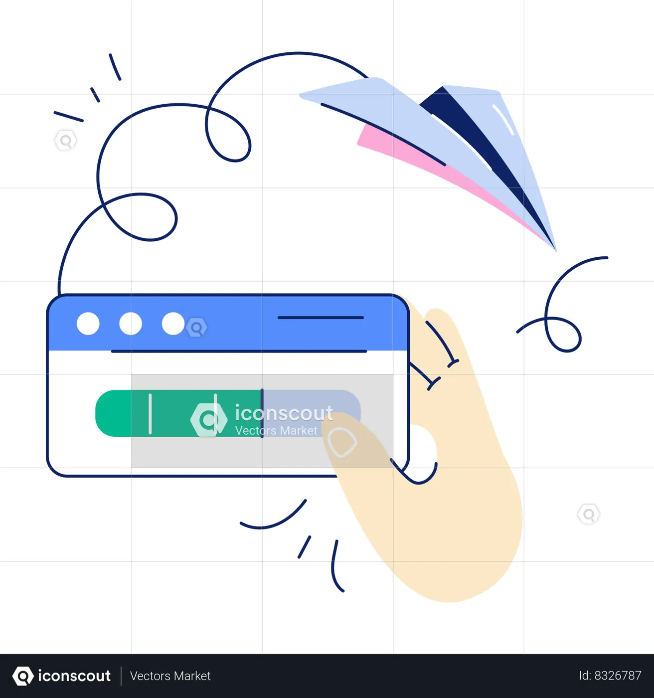 Best Online Process Loader Illustration Download In Png And Vector Format 