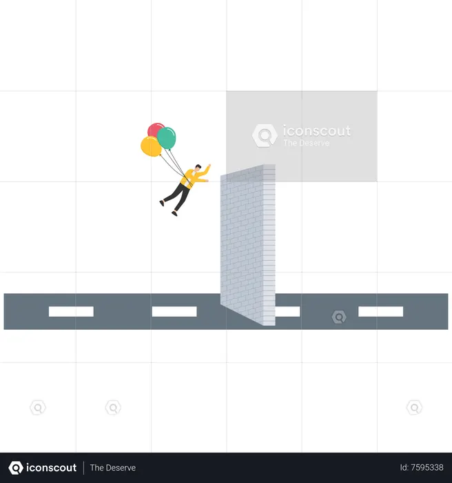 Best Overcome business obstacle Illustration download in PNG & Vector ... Best Overcome business obstacle Illustration download in PNG & Vector ...