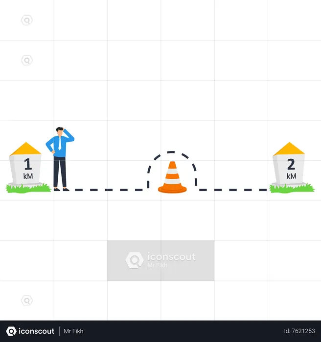 Best Overcome business obstacle Illustration download in PNG & Vector ... Best Overcome business obstacle Illustration download in PNG & Vector ...